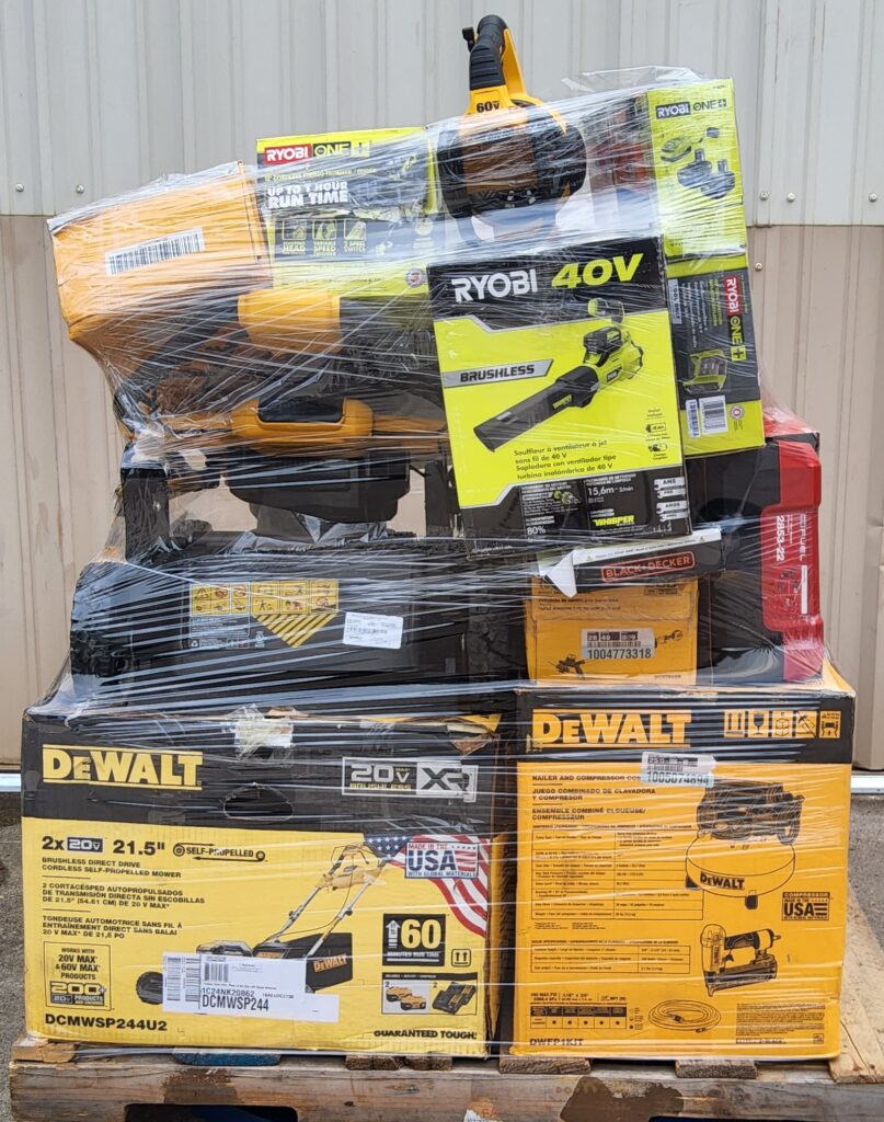 MIXED TOOL PALLET - LOT ID: 090202 - Untested Customer Returns - Texas ...