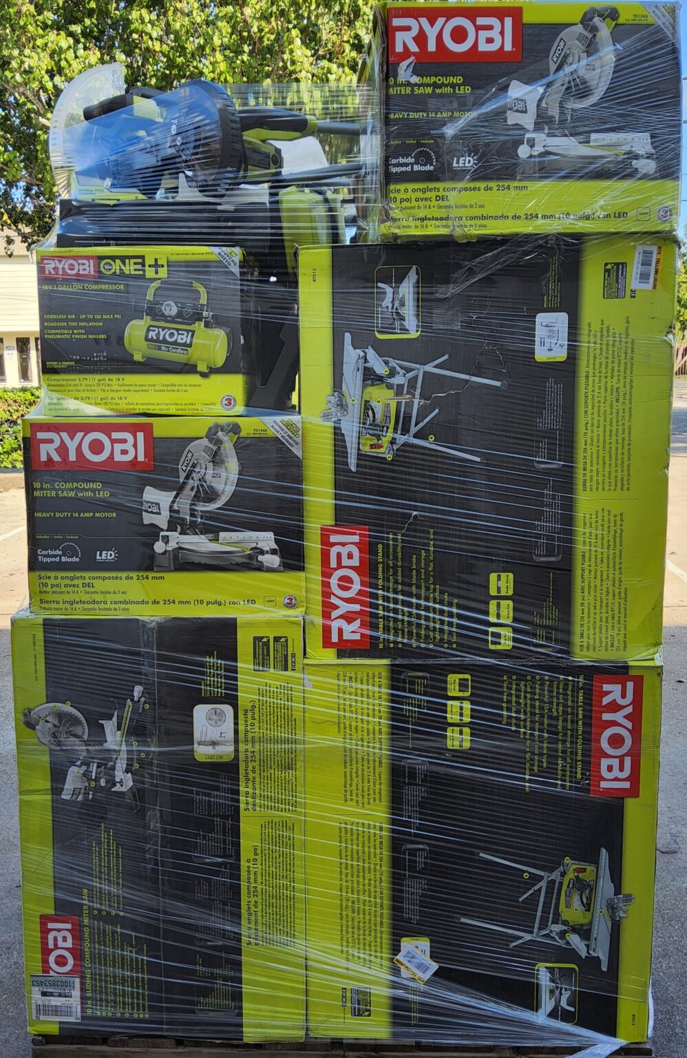 RYOBI TOOL PALLET - LOT ID: 110305- Untested Customer Returns - Texas ...
