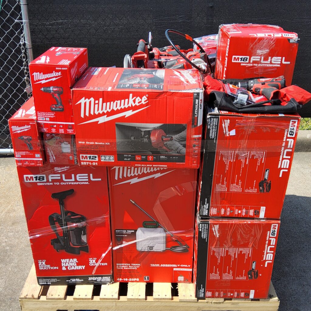 MILWAUKEE TOOL PALLET - LOT ID: 050303 - AS-IS Untested Customer ...
