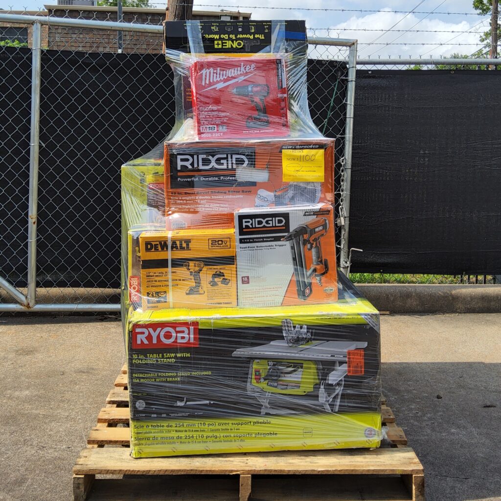 MIXED TOOL PALLET - LOT ID: 051103 - AS-IS Untested Customer Returns ...