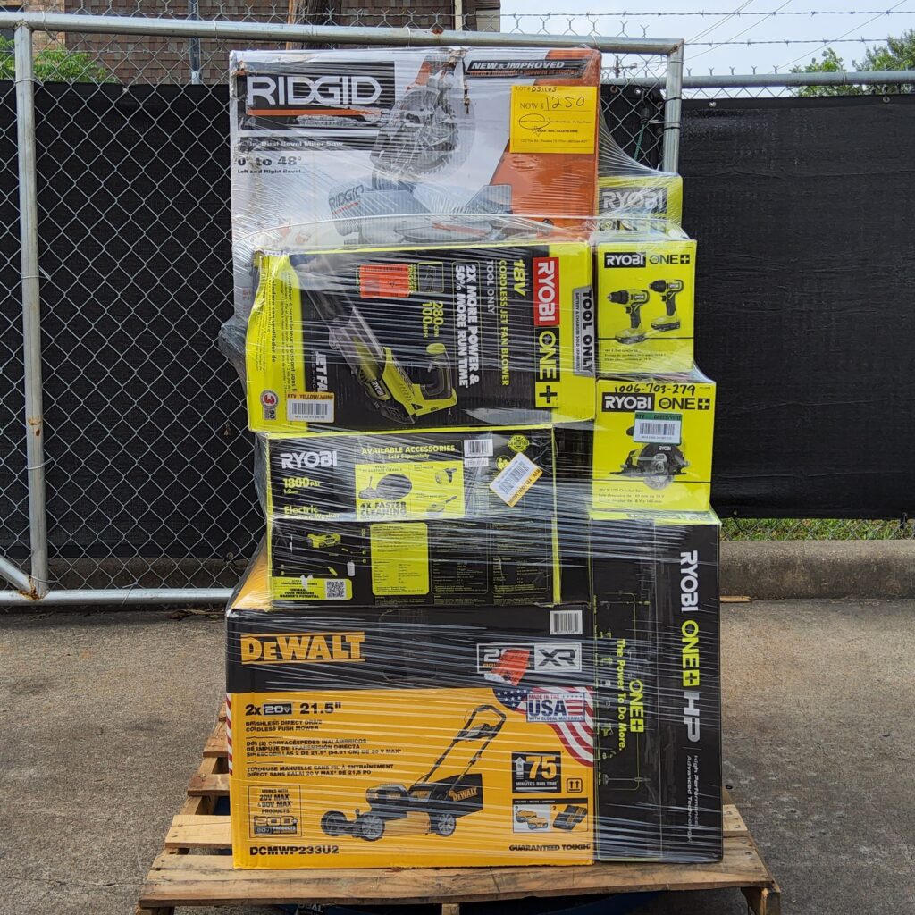 MIXED TOOL PALLET - LOT ID: 051105 - AS-IS Untested Customer Returns ...