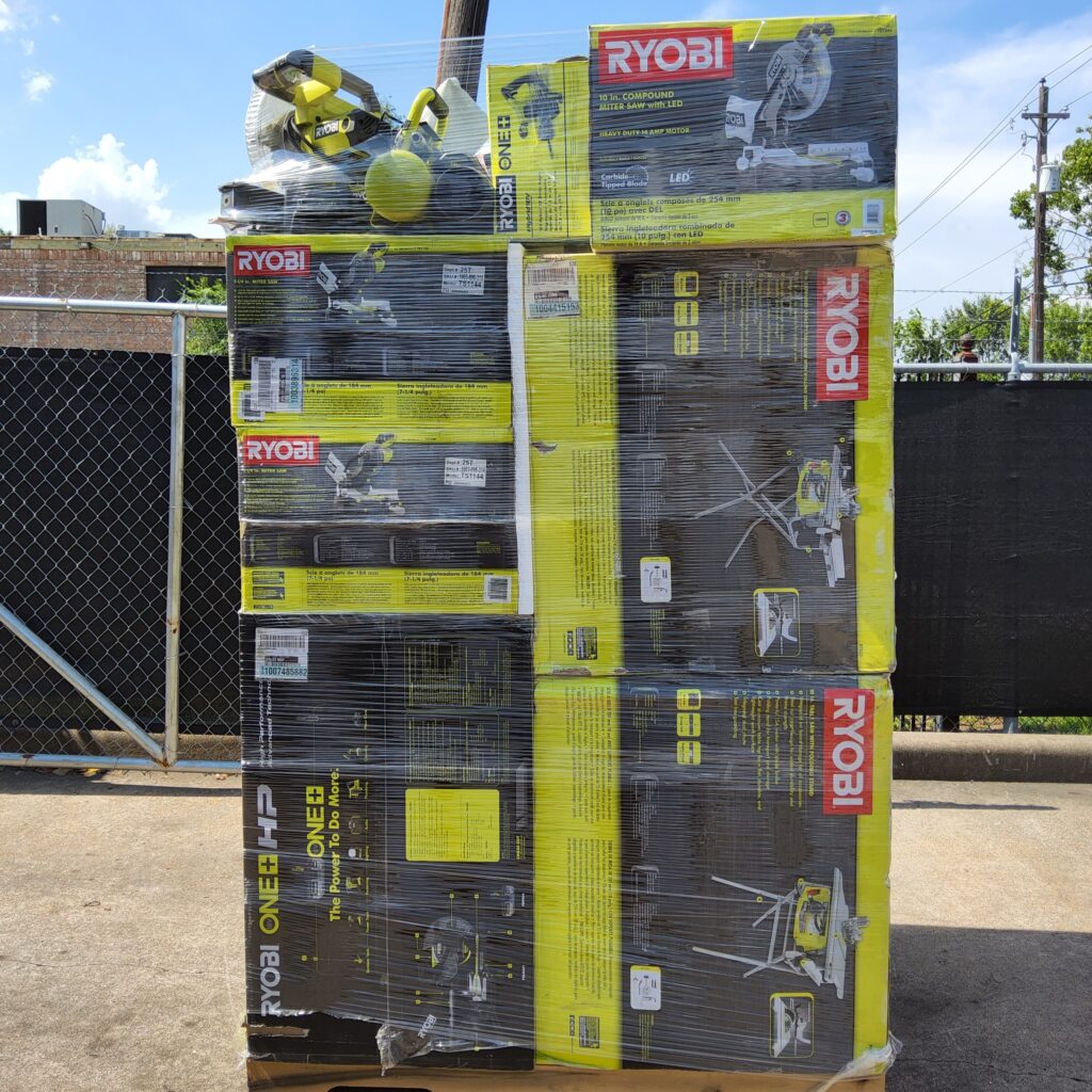 RYOBI TOOL PALLET - LOT ID: SH033008 - AS-IS Untested Customer Returns ...
