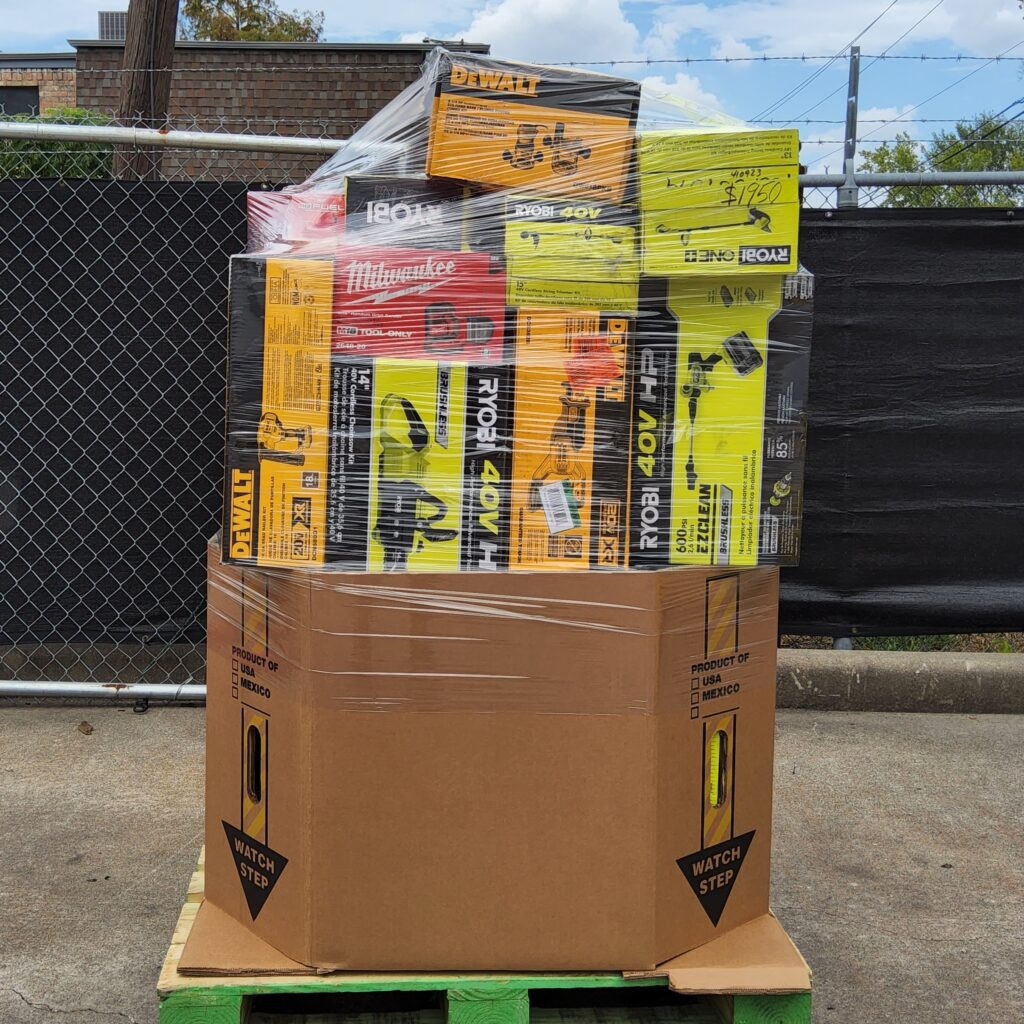 MIXED TOOL PALLET - LOT ID: 410923 - AS-IS Untested Customer Returns ...