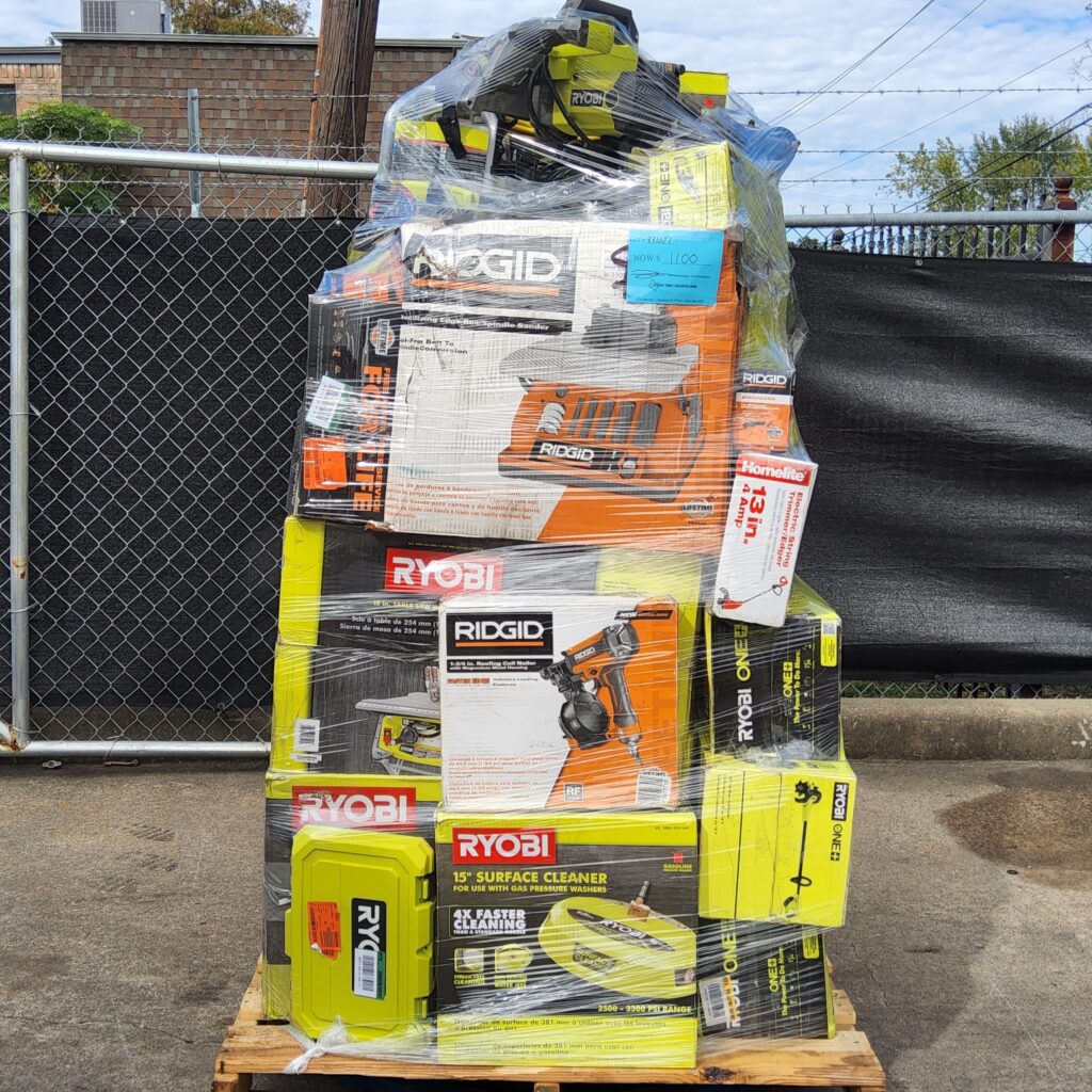 MIXED TOOL PALLET - LOT ID: 931023 - AS-IS Untested Customer Returns ...